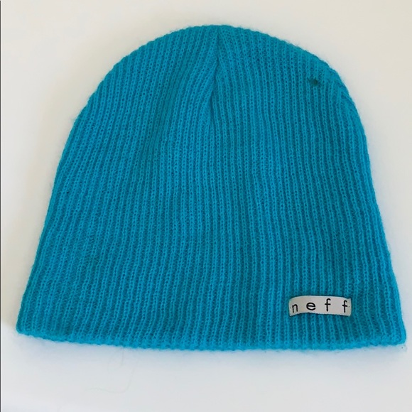 Neff | Accessories | Unisex Blue Neff Beanie | Poshmark